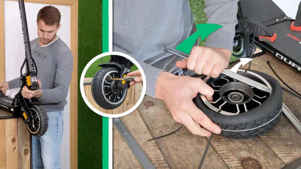 TUTORIAL - Dualtron Mini Repair - Front Wheel | MOOVMOOV